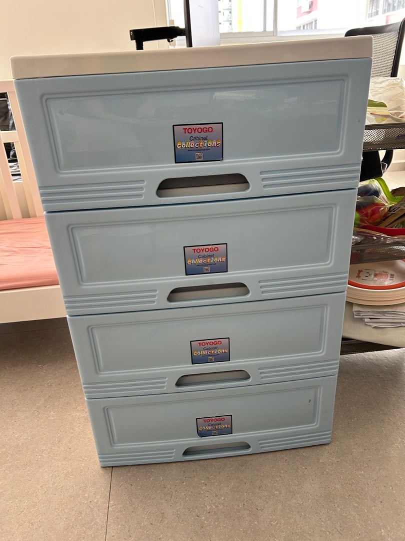 Toyogo drawers 4 tier, Furniture & Home Living, Furniture, Shelves ...