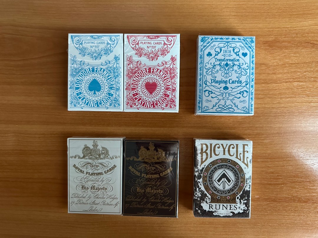 Transformation Poker Decks by Playing Card Decks (Will Roya), Hobbies ...