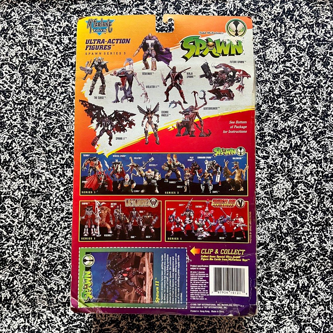 Vintage 1995 McFarlane Spawn II Deluxe Edition Ultra- Action Figures, Hobbies & Toys, Toys ...