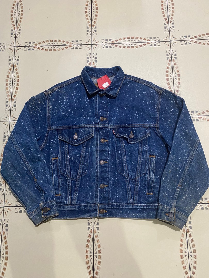 Vintage 80's levis galactic trucker jacket, Men's Fashion, Coats, Jackets and Outerwear on Carousell