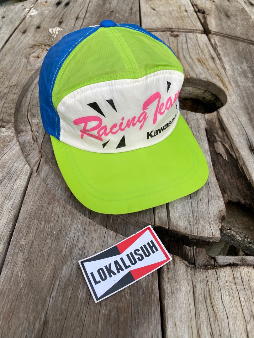 Vintage kawasaki racing team rim AR GTO rxz, Men's Fashion, Watches & Accessories, Cap & Hats on ...