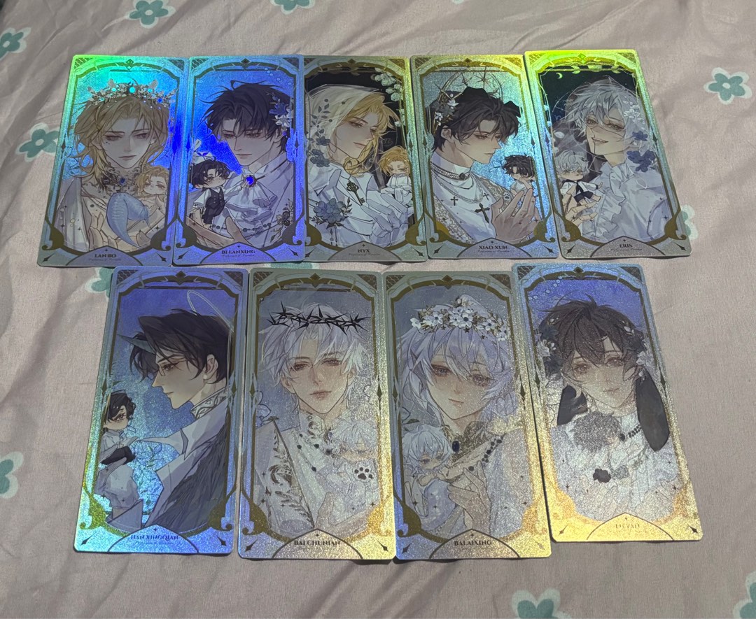 wts falling merman set cards (bl manhua/manhwa), Hobbies & Toys ...