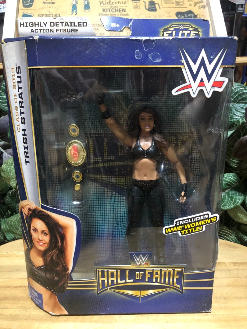Wwe Mattel HOF Elite Series Trish Stratus, Hobbies & Toys, Toys & Games ...