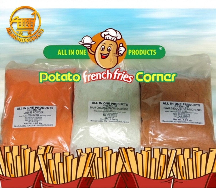 100% Authentic Potato Fries Corner Powder - Flavoring Barbeque Bbq Sour ...