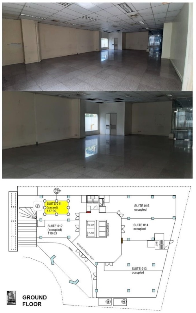 137.96 sqm Office for Rent (and Sale) in Pryce Tower, Davao City ...