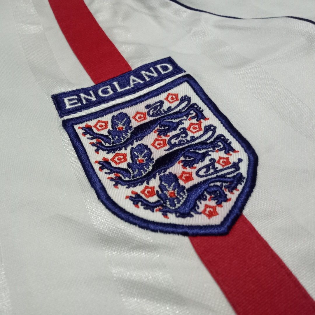 2001-2003 ENGLAND Home David Beckham football jersey, Men's Fashion ...