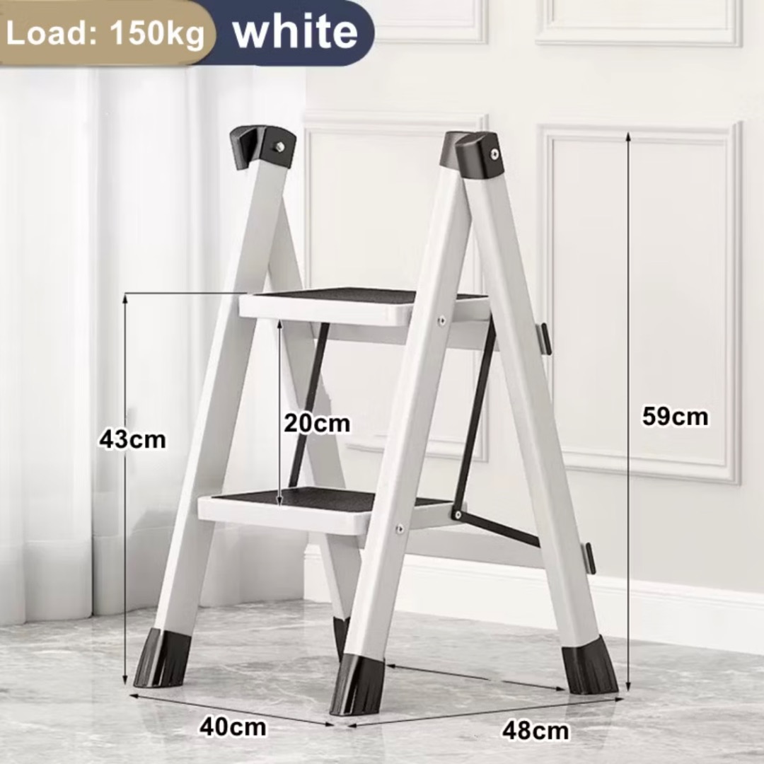 2 Step Ladder | Foldable Step Stool Ladder | Household Step Ladder ...