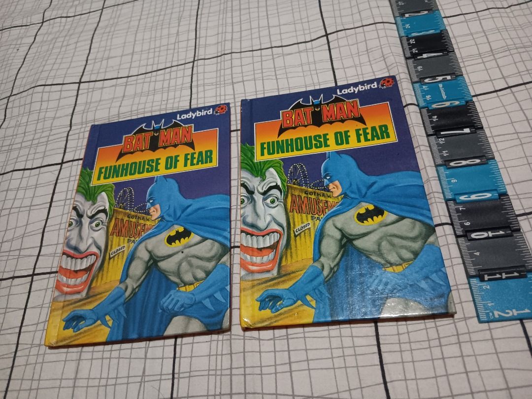 Vintage Batman: Funhouse of Fear - 1989 / Ladybird Hardback Book ...