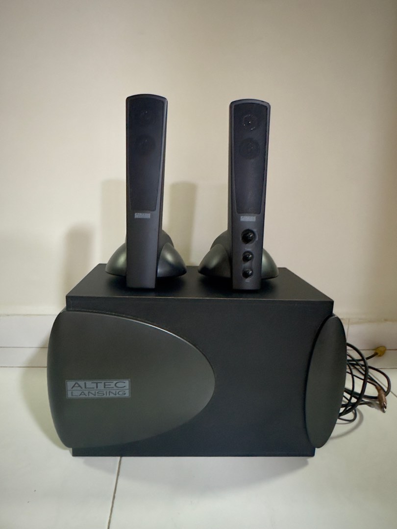 ALTEC LANSING MULTIMEDIA SPEAKER SYSTEM ATP3, Audio, Soundbars ...