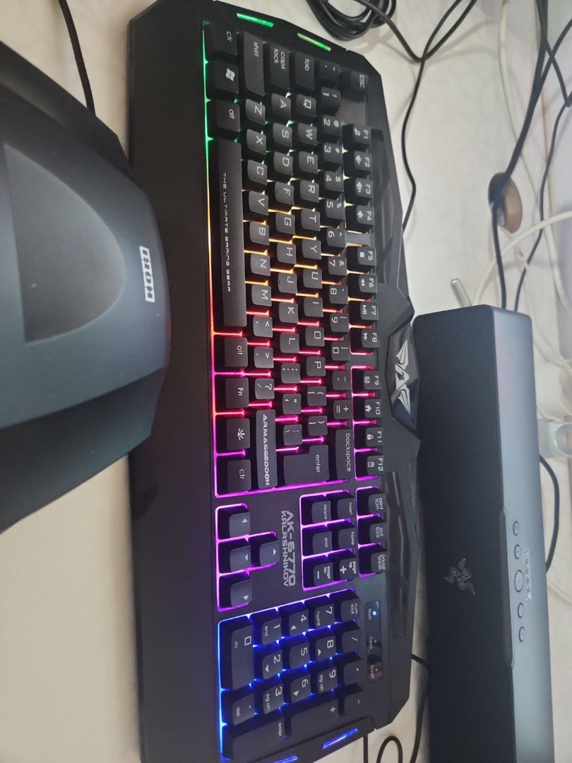 armaggeddon Gaming Keyboard, Video Gaming, Gaming Accessories, In-Game ...