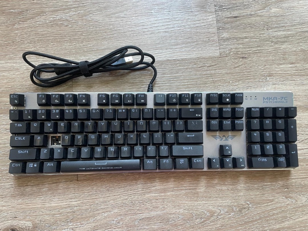 Armaggeddon MKA-7C Psycheagle Mechanical Gaming Keyboard, Computers ...