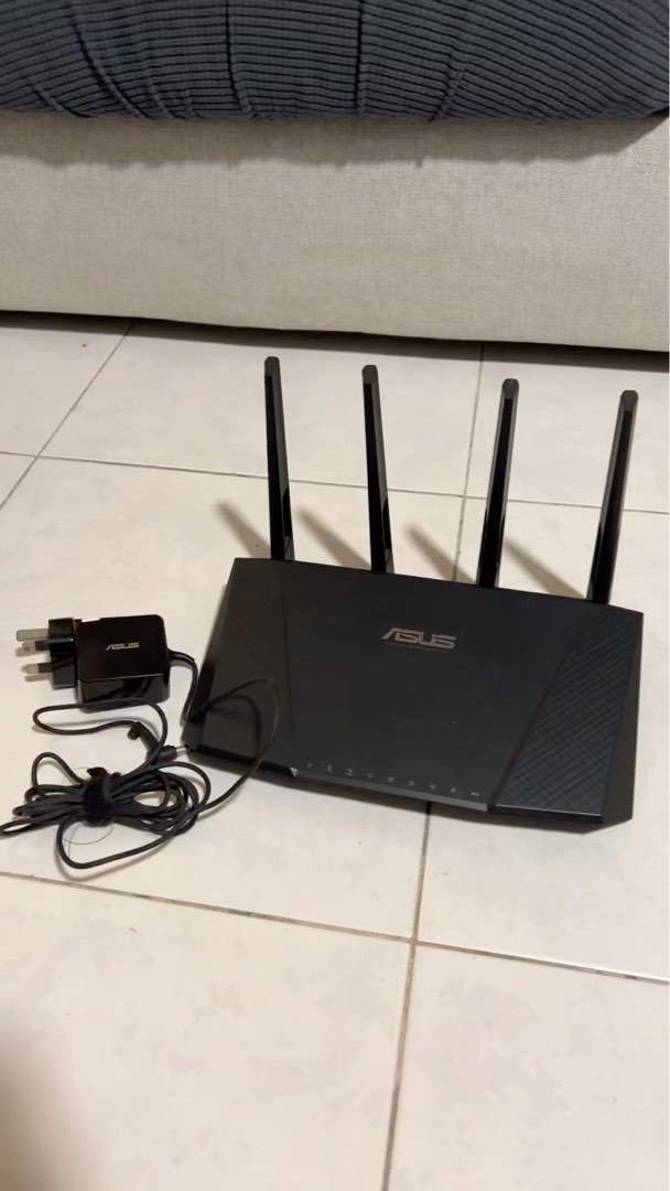 ASUS AC2400 Dual Band Gigabit Router, Computers & Tech, Parts ...