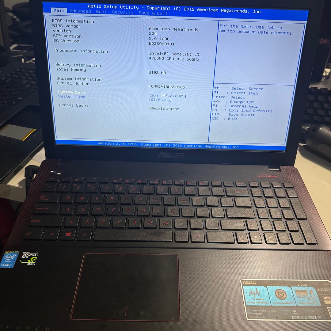 Asus GTX 950M Gaming Laptop, Computers & Tech, Laptops & Notebooks on ...