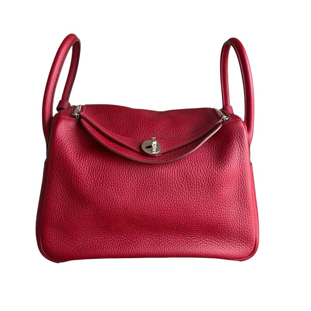 Authentic Hermes L30 Rubis palladium hardwares Stamp R Squared, Luxury ...