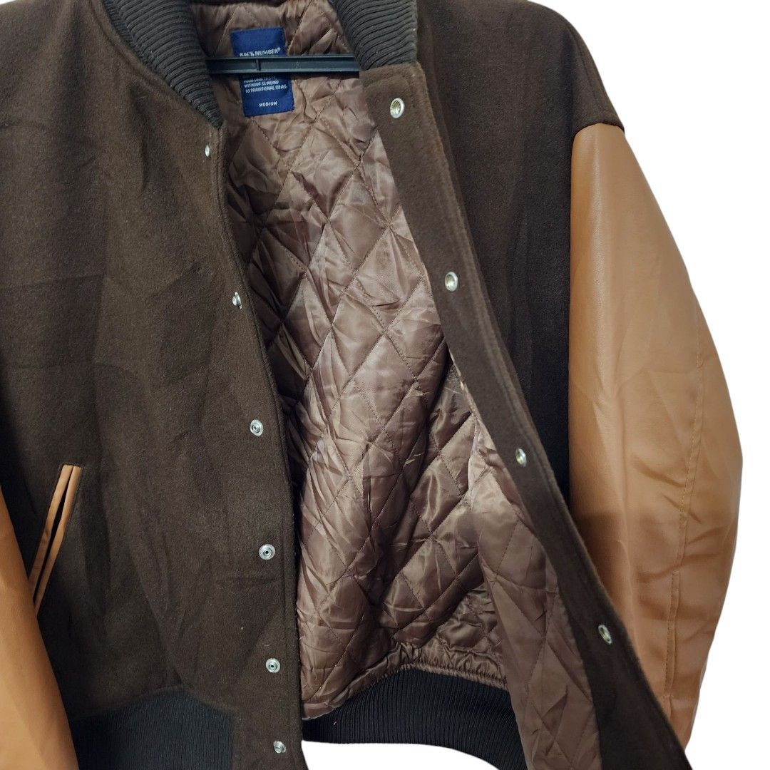 Back Number Varsity Jacket, Men's Fashion, Coats, Jackets and Outerwear ...