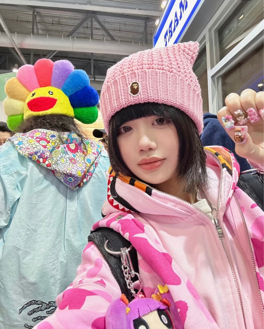 BAPE CAT EAR KNIT CAP, Women's Fashion, Watches & Accessories, Hats ...