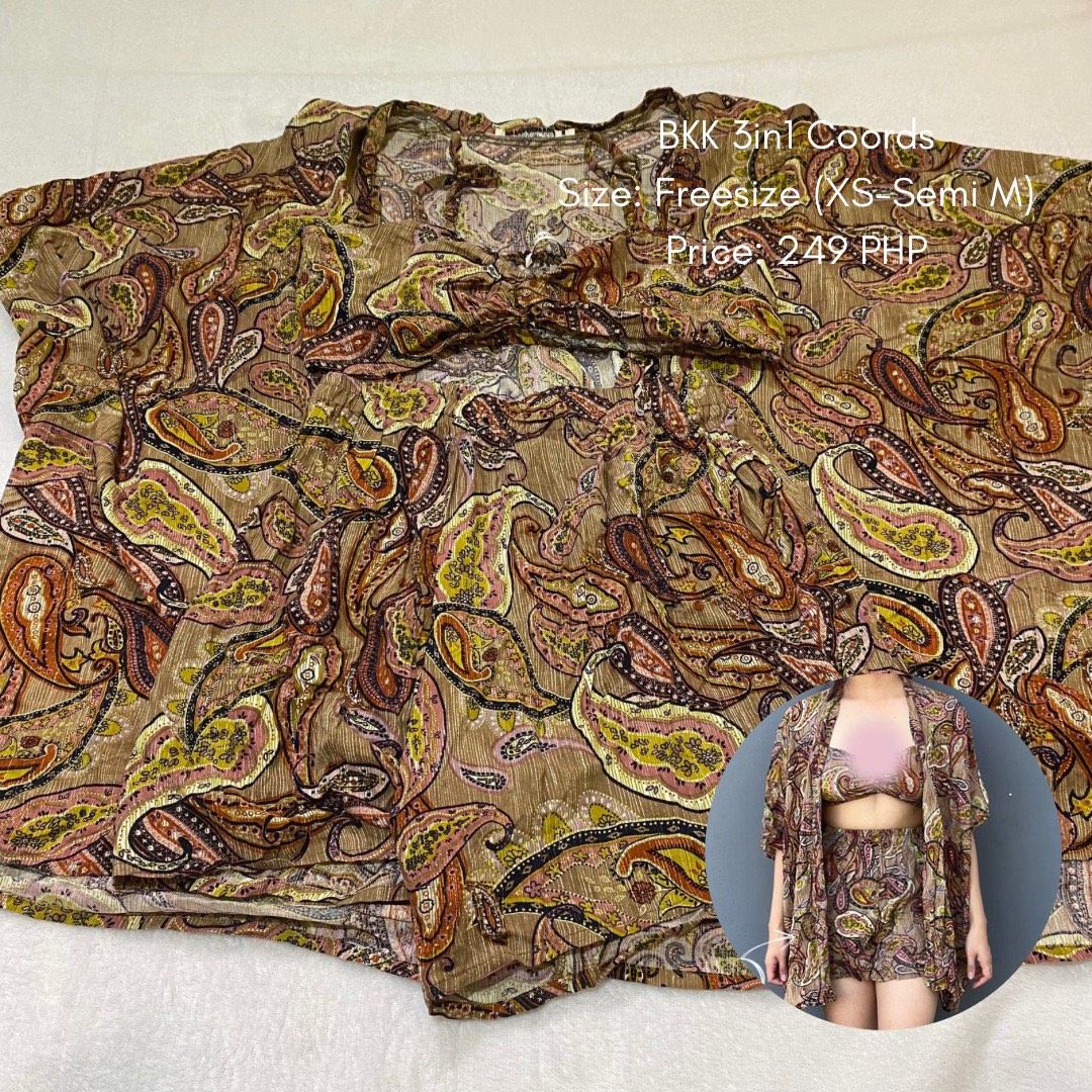 BKK 3in1 Coords, Women's Fashion, Dresses & Sets, Sets or Coordinates ...