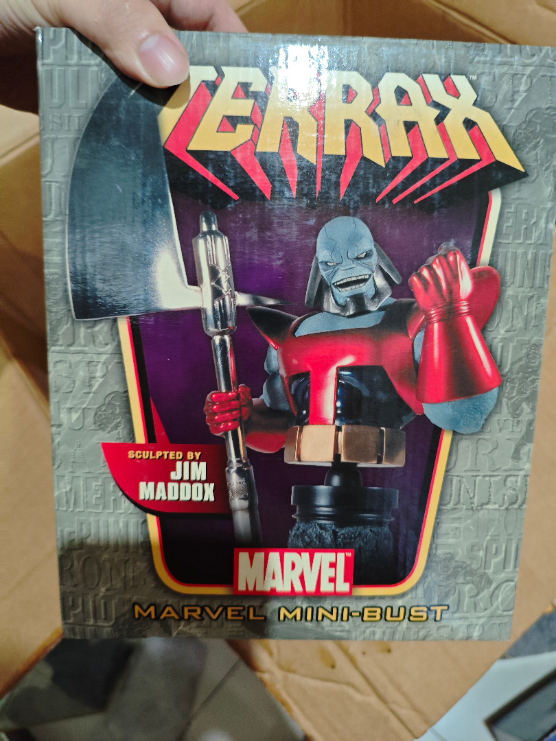 Bowen Designs Terrax Mini-Bust Numbered, Hobbies & Toys, Toys & Games ...