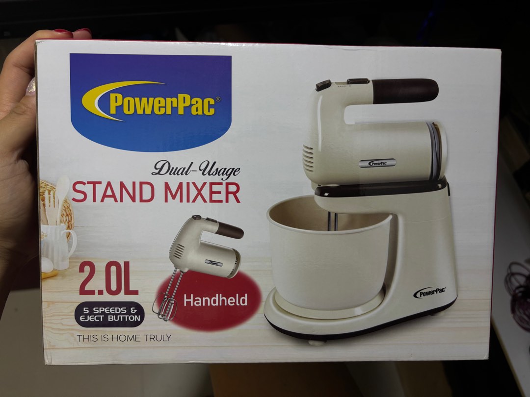 (Brand New) PowerPac Hand Mixer, TV & Home Appliances, Kitchen ...