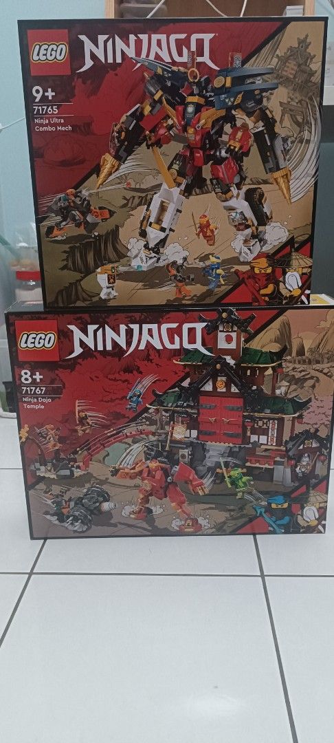 [BrickCasper] Lego Ninjago 71765 + 71767, Ninja Dojo Temple + Ninja ...