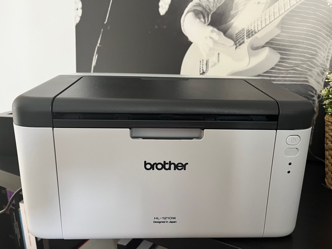 Brother HL-1210W A4 Wireless Monochrome Laser Printer, Computers & Tech ...