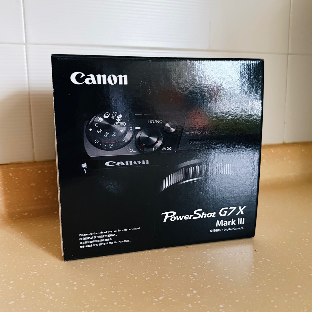 Canon G7X M3 MIII (SILVER), Photography, Cameras on Carousell