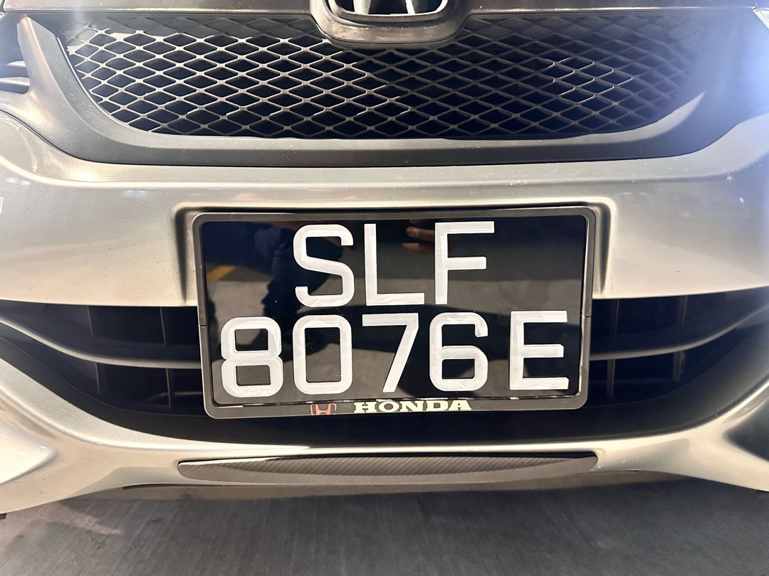 Car Number Plate | 3D Pot Belly Design | LTA License Carplate Maker ...