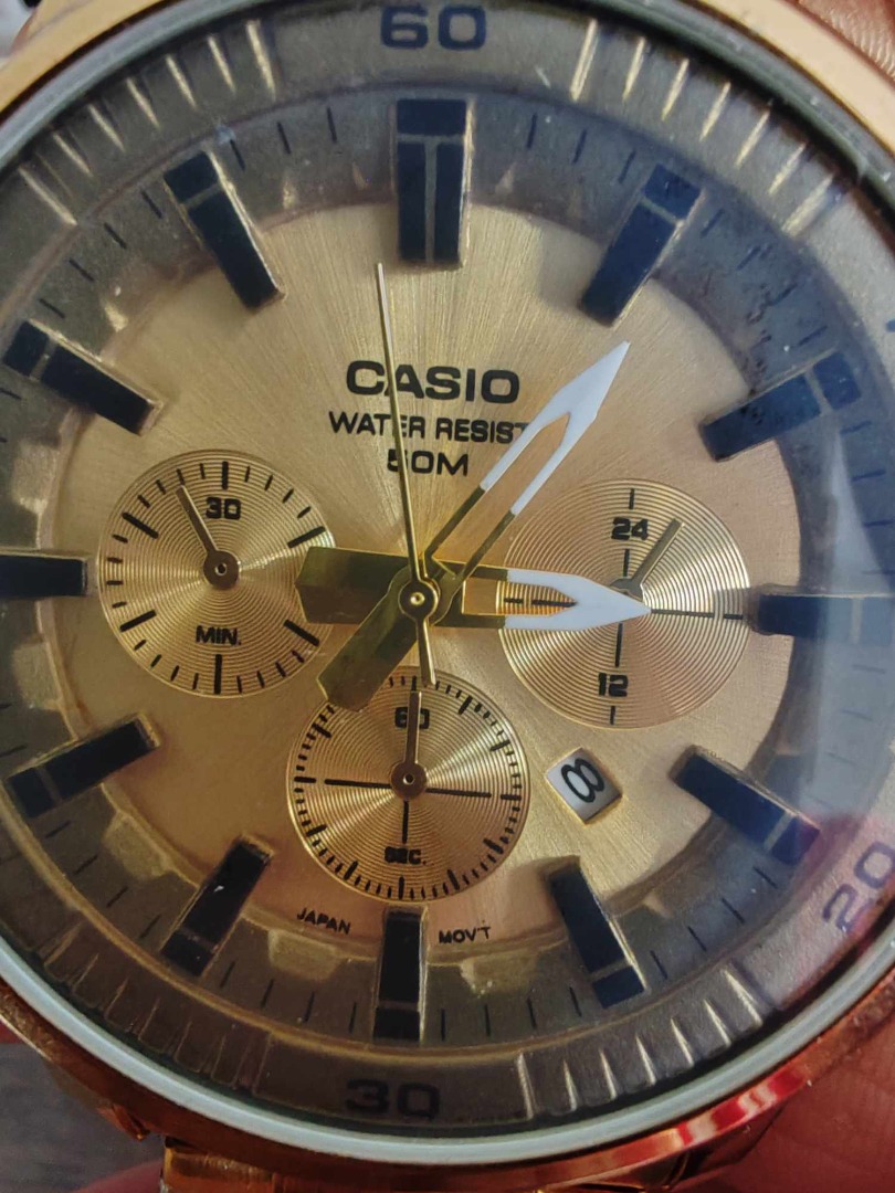 Casio Water Resist, Men's Fashion, Watches & Accessories, Watches on ...