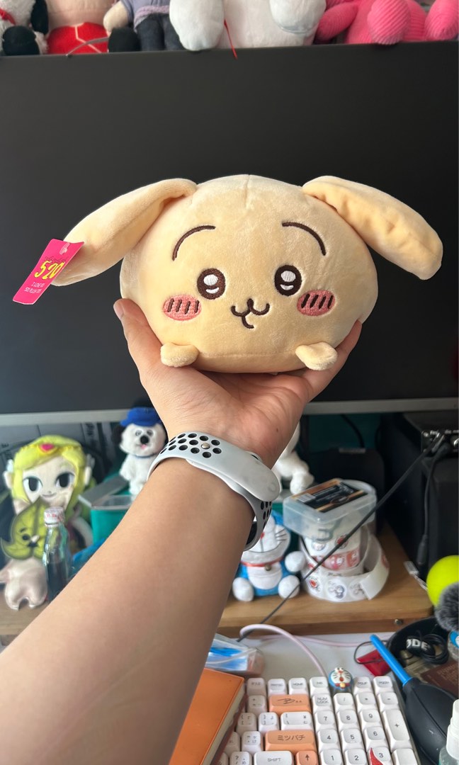 Chikawa Usagi lop-eared mascot size plush mallow type, Hobbies & Toys ...