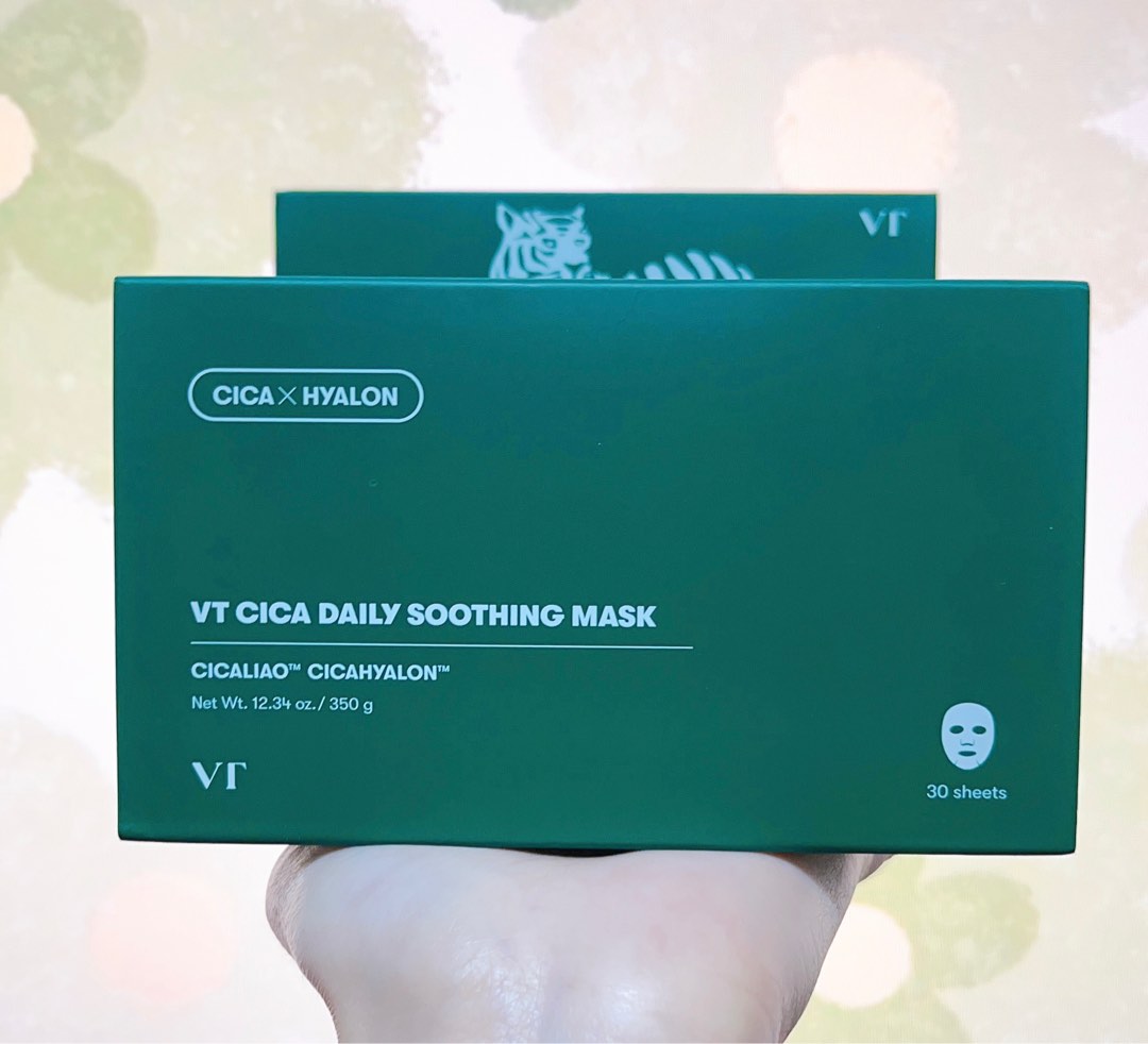 VT Cica daily soothing mask, Beauty & Personal Care, Face, Face Care ...