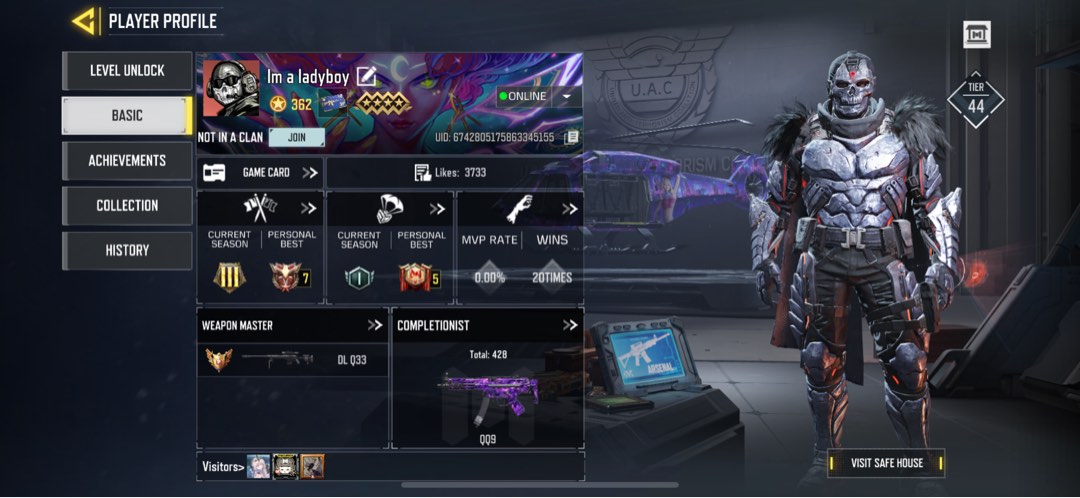 CODM ACC(check description), Video Gaming, Video Games, Others on Carousell