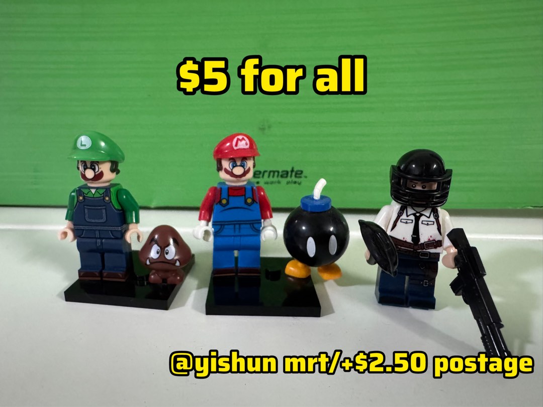 Custom Lego Video Game set, Hobbies & Toys, Toys & Games on Carousell