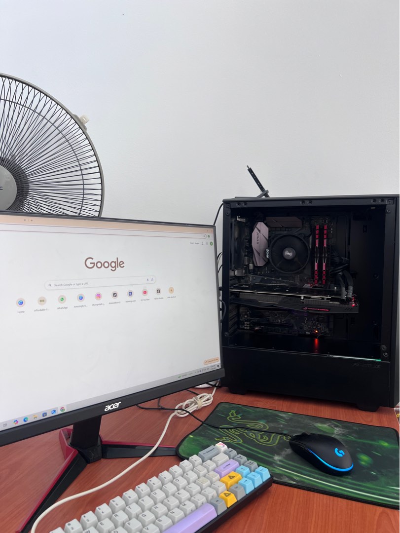 Desktop Full Set, Computers & Tech, Desktops on Carousell