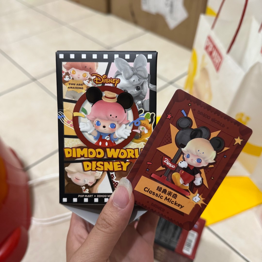 Dimoo World x Disney Series Figures (Classic Mickey), Hobbies & Toys ...