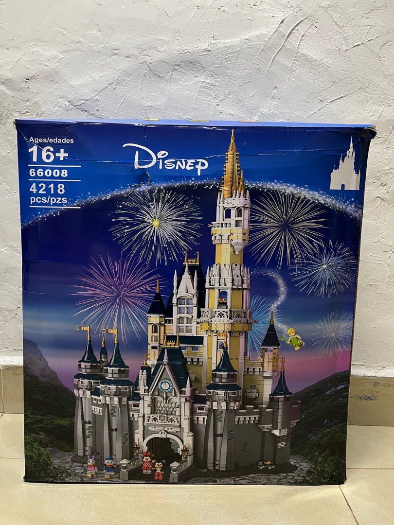 Disney Castle Building Block, Hobbies & Toys, Toys & Games on Carousell