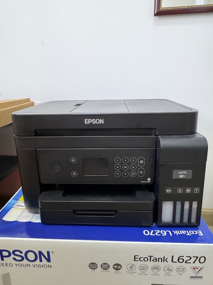 Epson Printer Ecotank L6170, Computers & Tech, Printers, Scanners ...