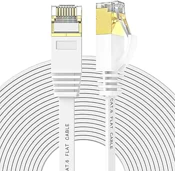 Ethernet Cable 40m, Cat 6 High Speed Internet Cable, UTP 23AWG 250MHz ...
