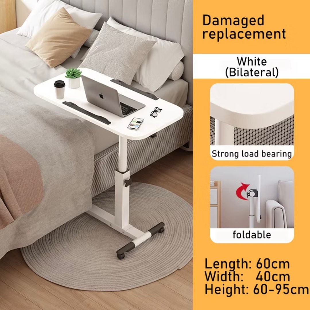 Foldable Laptop Table | Adjustable Laptop Desk | Bedside Laptop Table ...