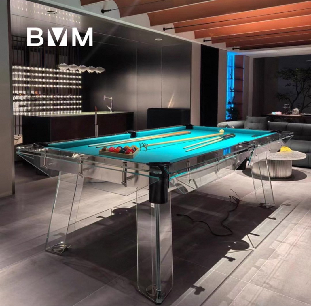 (FREE DELIVERY) PREMIUM 2025 BVM POOL TABLE, Furniture & Home Living ...