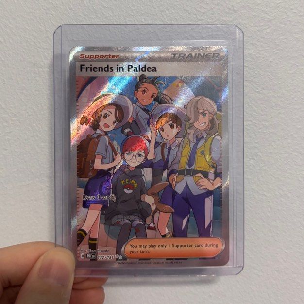 Friends in Paldea 137/131 Trainer Prismatic Evolution Pokemon card ...