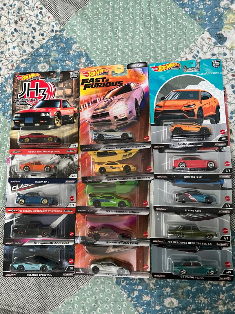 hot wheels fnf, Hobbies & Toys, Toys & Games on Carousell