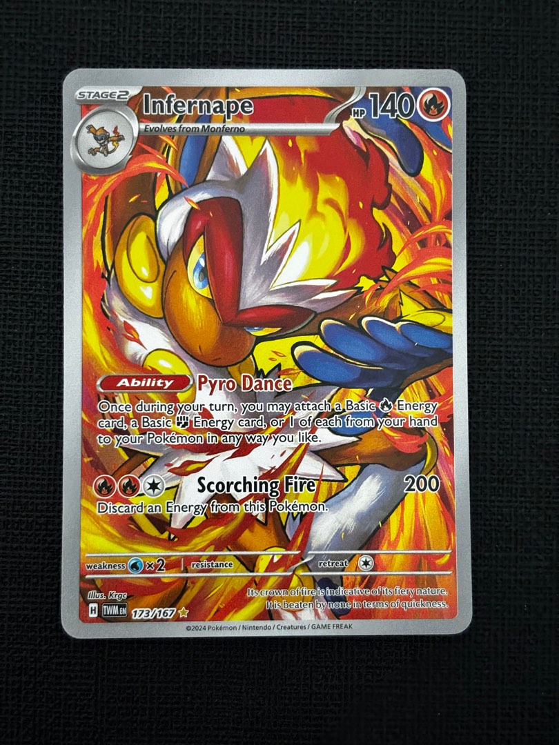 Infernape #173 twilight masquerade, Hobbies & Toys, Toys & Games on ...
