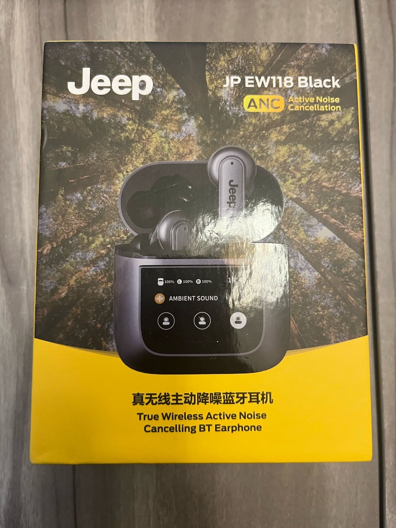 Jeep wireless earbuds - JP EW118 Black, Audio, Earphones on Carousell