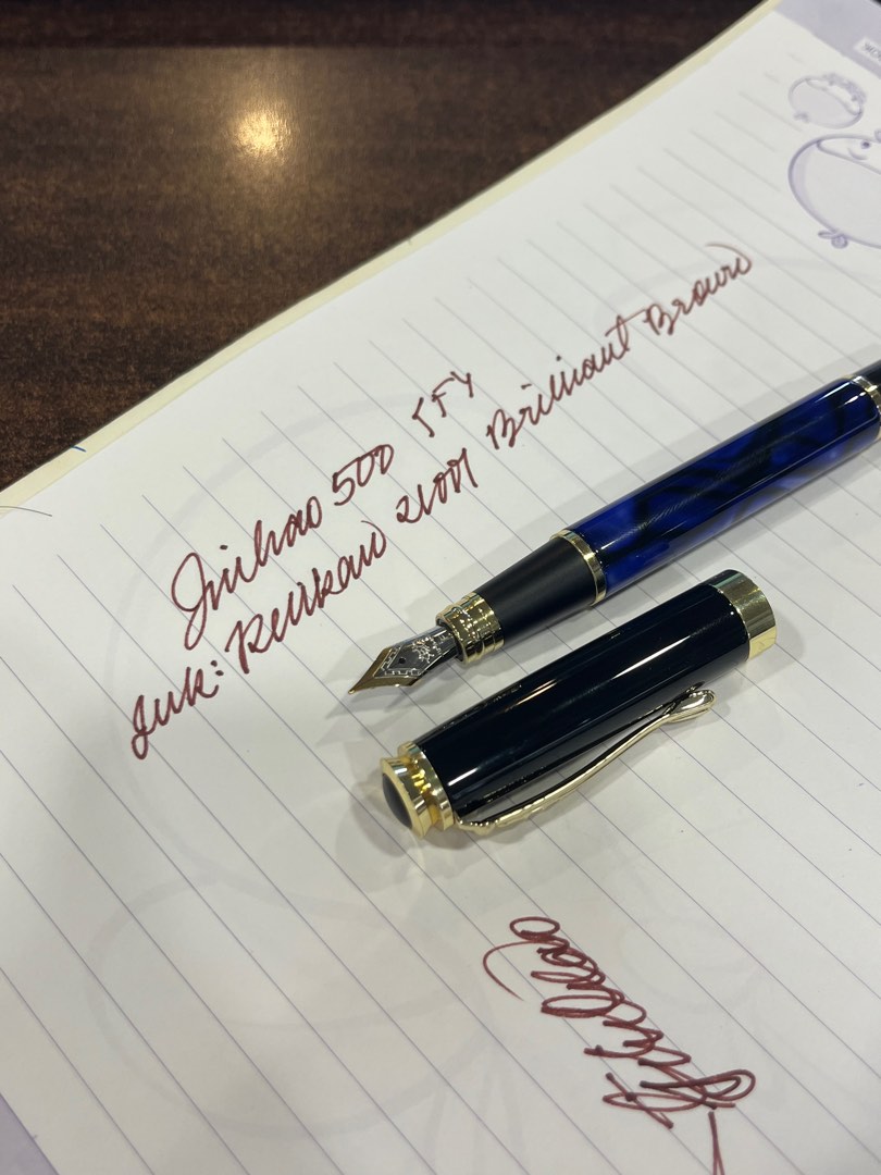 Jinhao 500 nib Fountain Pen, Hobbies & Toys, Stationery & Craft ...