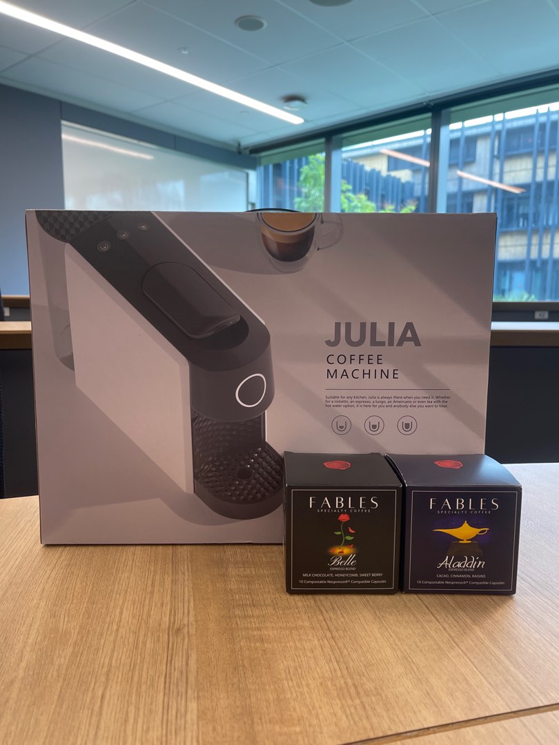 Julia Coffee Machine + Free Coffee Pod, TV & Home Appliances, Kitchen ...