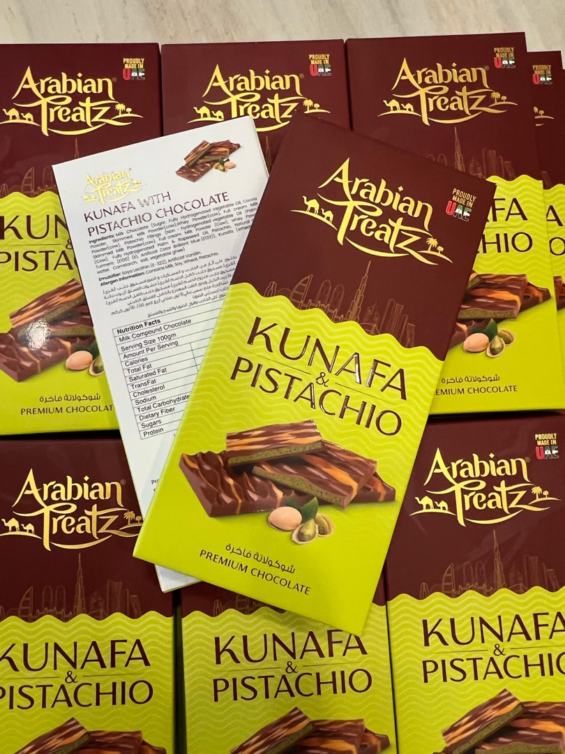 Kunafa Chocolate, Food & Drinks, Gift Baskets & Hampers on Carousell