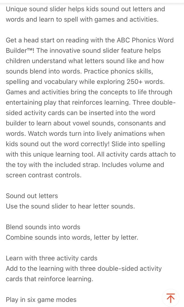 Leapfrog Phonics Word Builder, Leapbuilder Fix It Truck, Hobbies & Toys, Toys & Games on Carousell