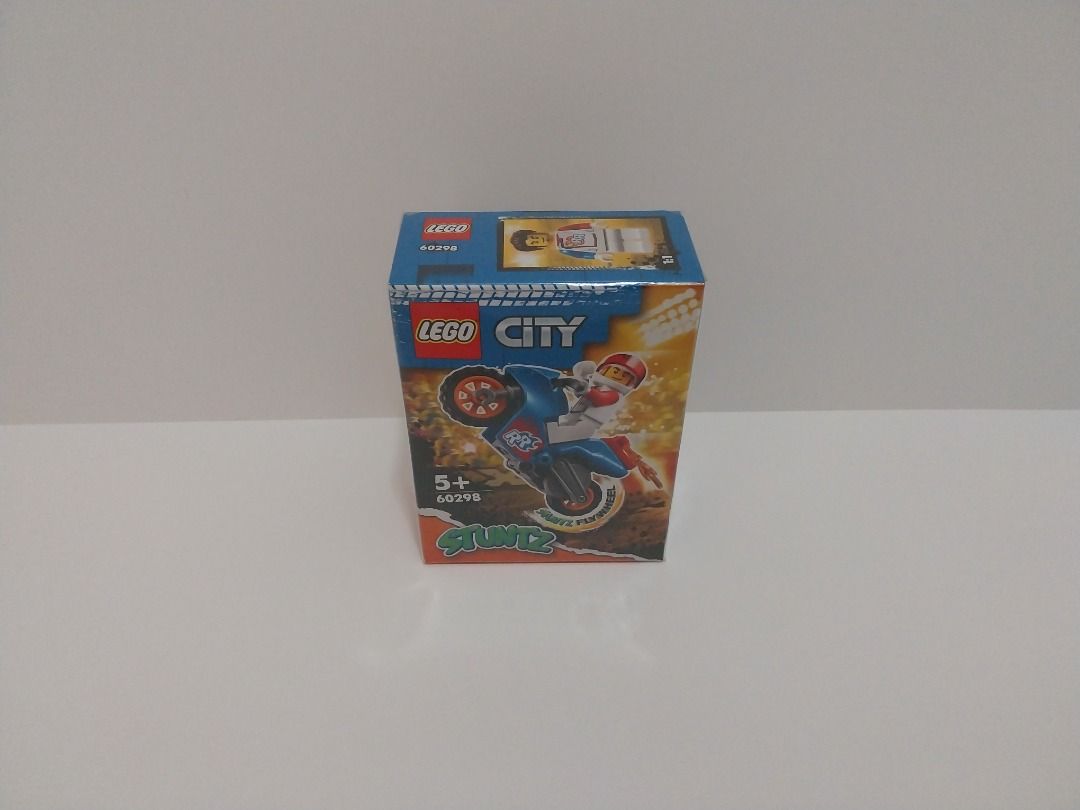 LEGO 60298 City Rocket Stunt Bike 火箭特技人電單車, 興趣及遊戲, 玩具 & 遊戲類 - Carousell
