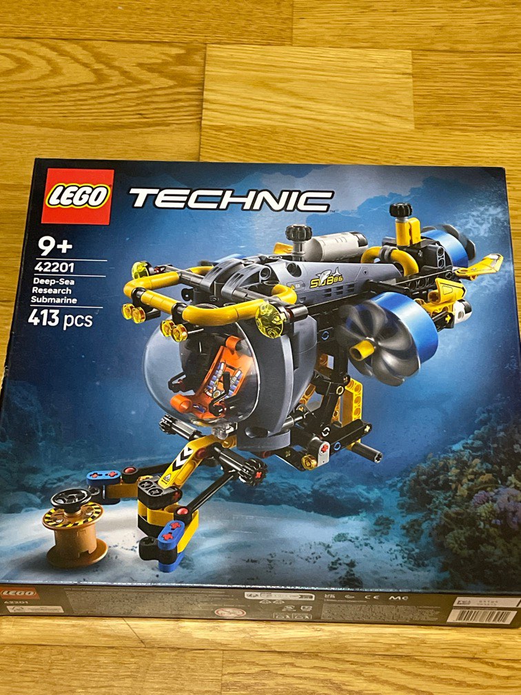 Lego Technic 42201 - Deep Sea Research Submarine, Hobbies & Toys, Toys ...