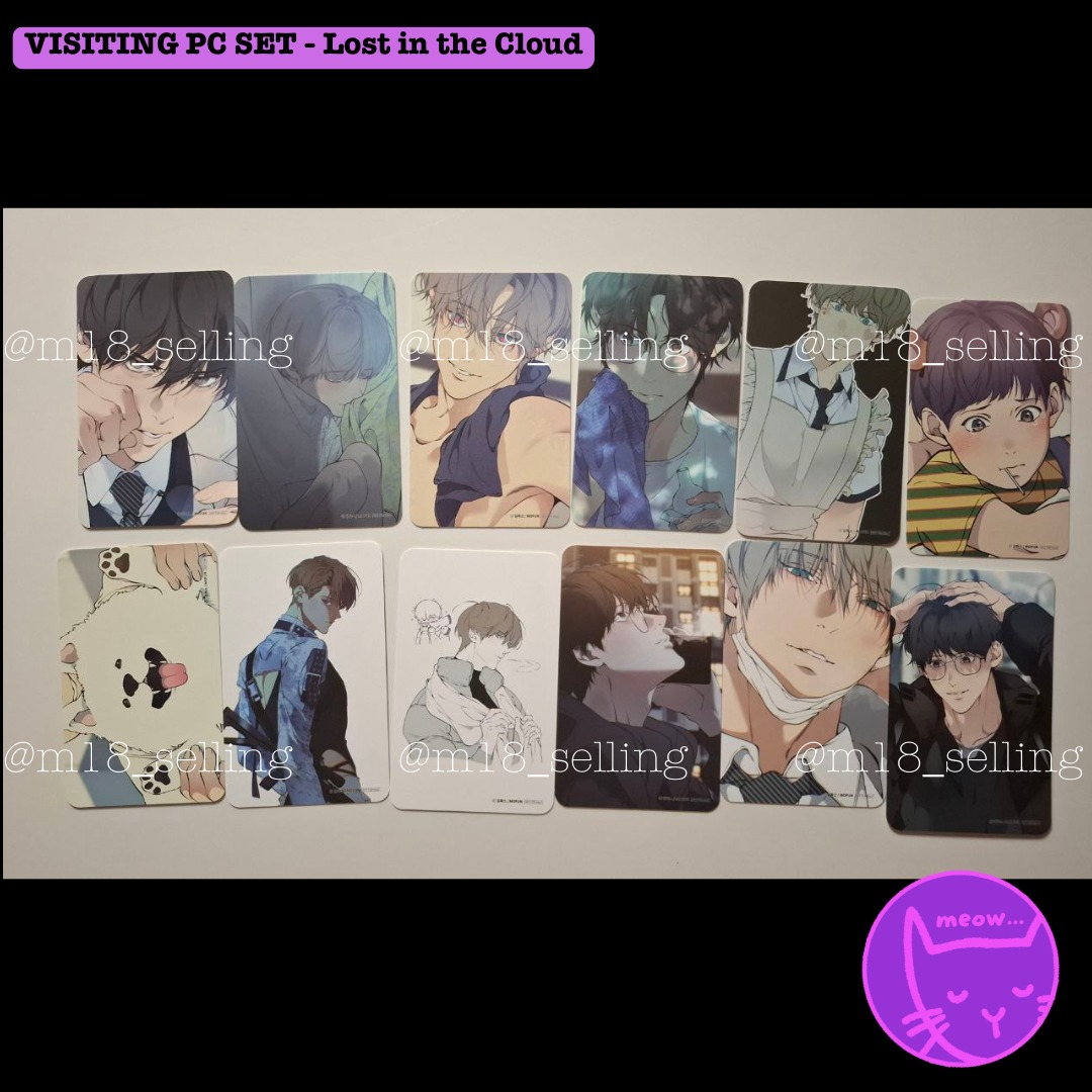 [m18 KR BL MERCH] Mofun x Cafe Visiting Photocard PC Set - Lost in the ...